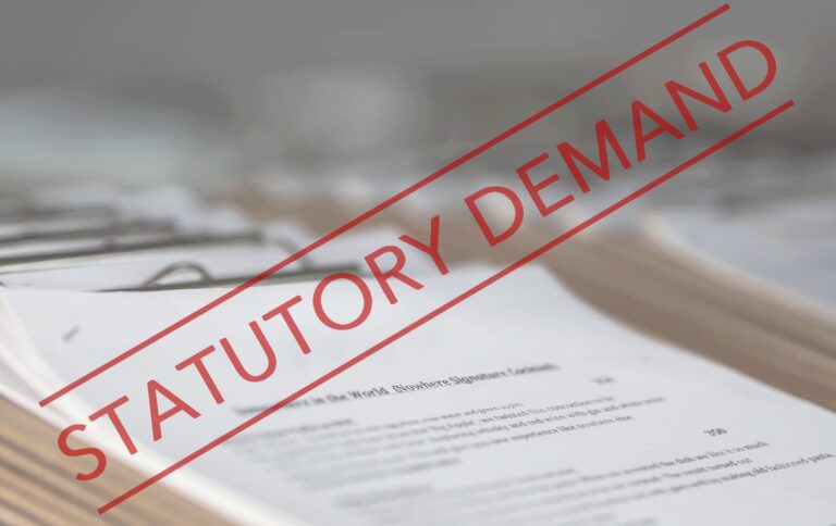Statutory Demand | How Does it Work? | Progressive Legal