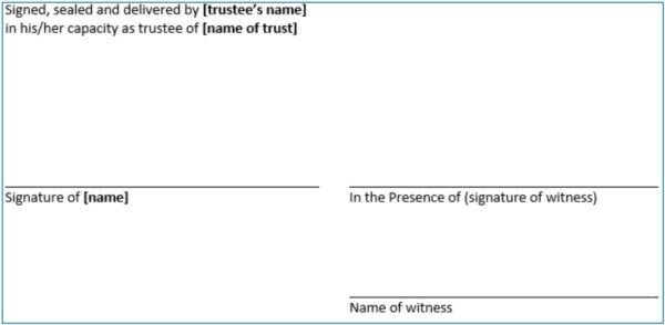 Execution of Deeds: Types, Requirements and Key Considerations